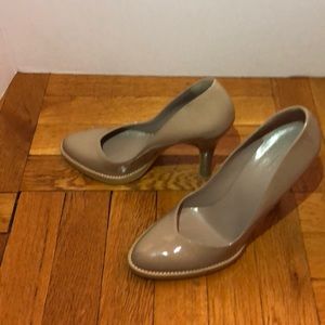 Gucci | Shoes | Gucci Heel In Grey Stone | Poshmark